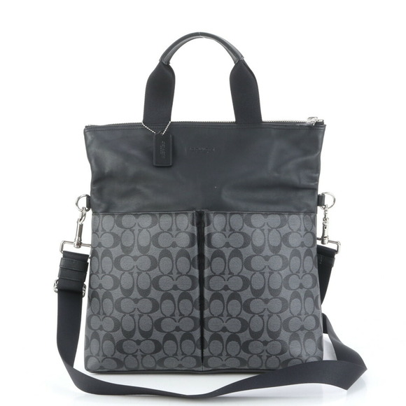OTHERS | Bags | Coach Signature Leather Shoulder Bagtote Bag For Men ...
